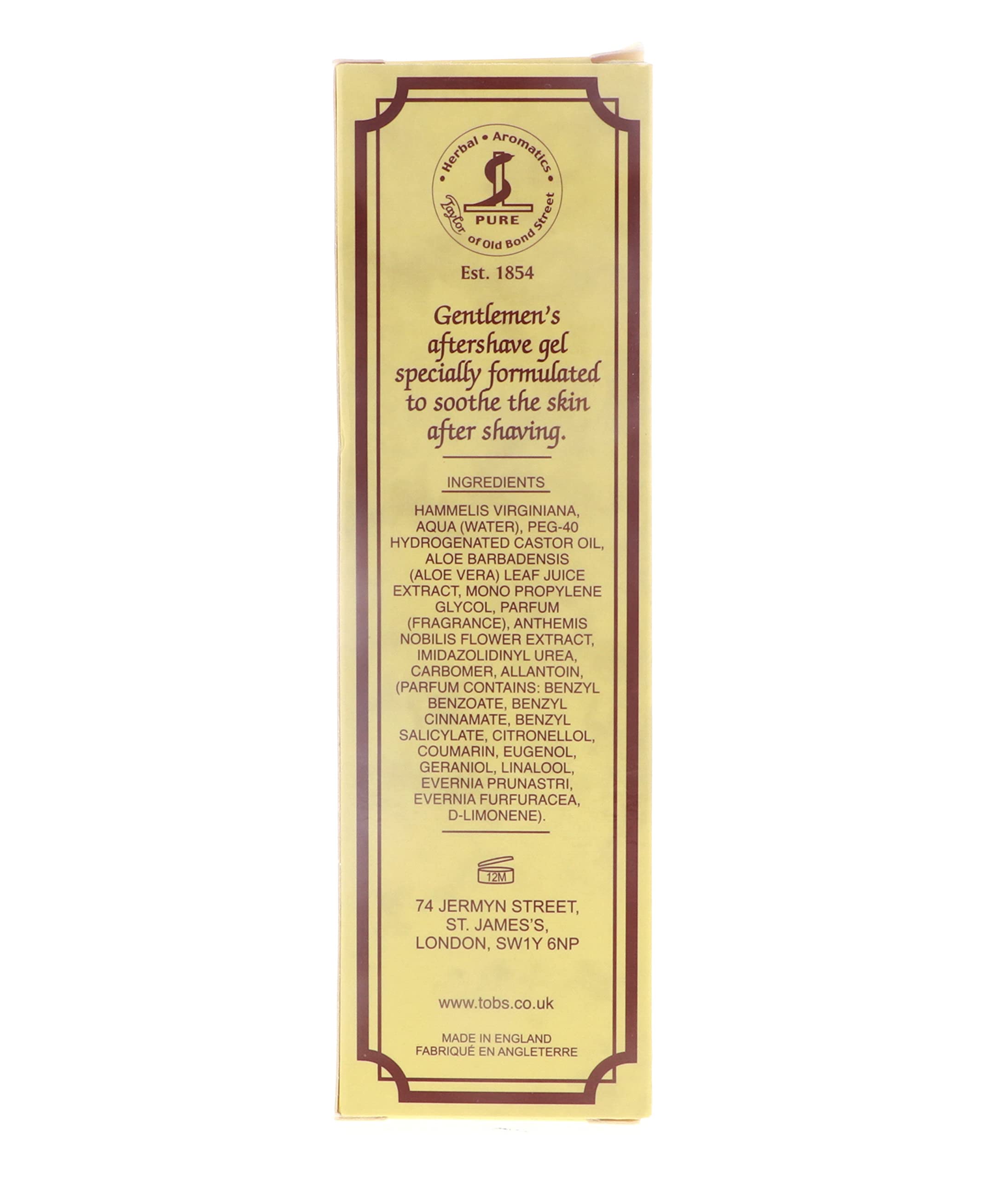Aftershave Gel Sandalwood, 75ml - Taylor of Old Bond Street