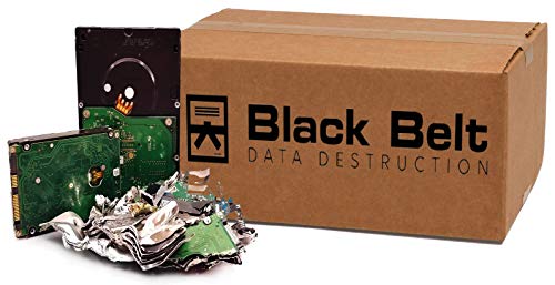 Gold Series Data Destruction Kit, Guaranteed and Certified Hard Drive Shredding with Video Playback