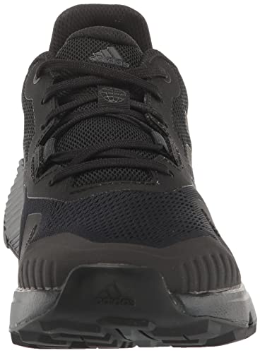 adidas mens Terrex Soulstride Trail Running Shoe, Black/Carbon/Grey, 12 US