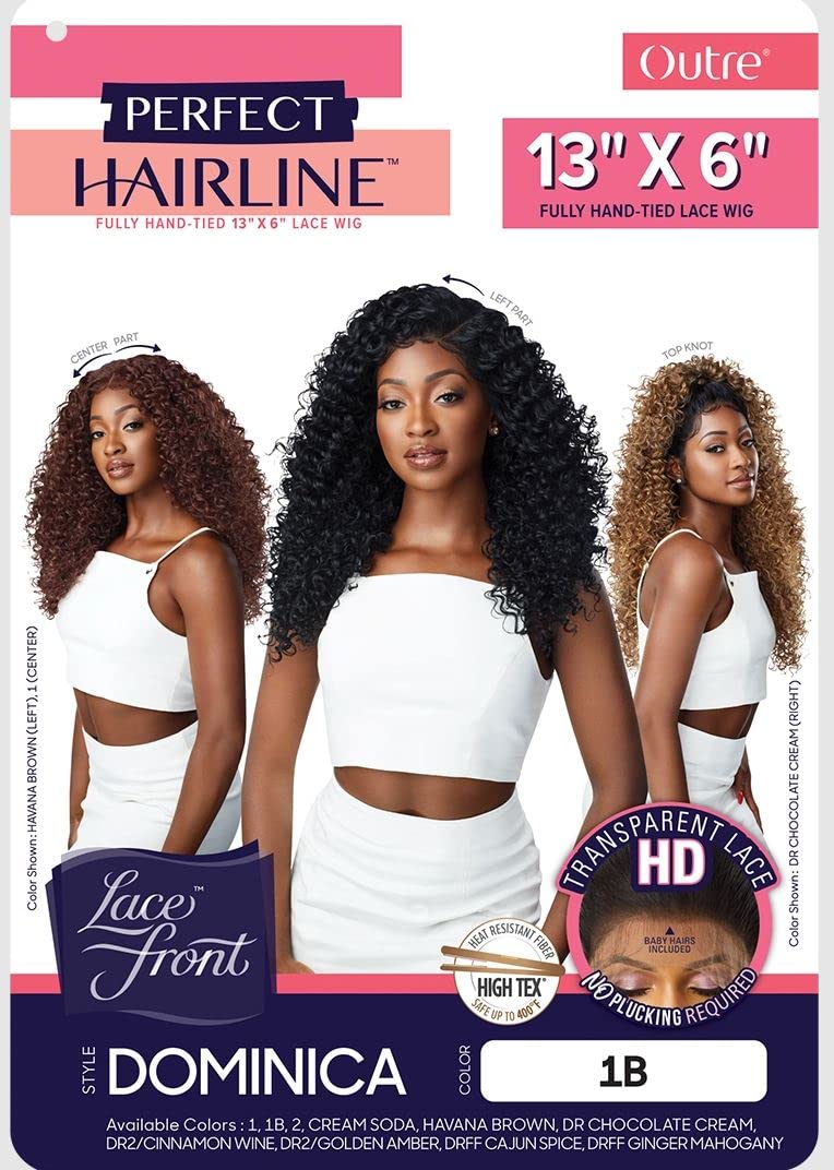 Outre LACE FRONT WIG - PERFECT HAIR LINE 13X6 - DOMINICA (1B)