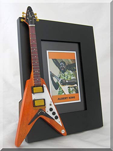 ARTSTUDIO35 Albert King Miniature Guitar Photo Picture Frame