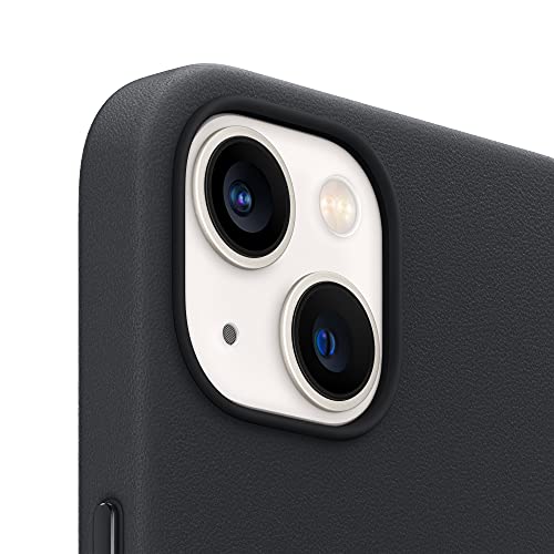 Apple iPhone 13 Mini Leather Case with MagSafe - Midnight