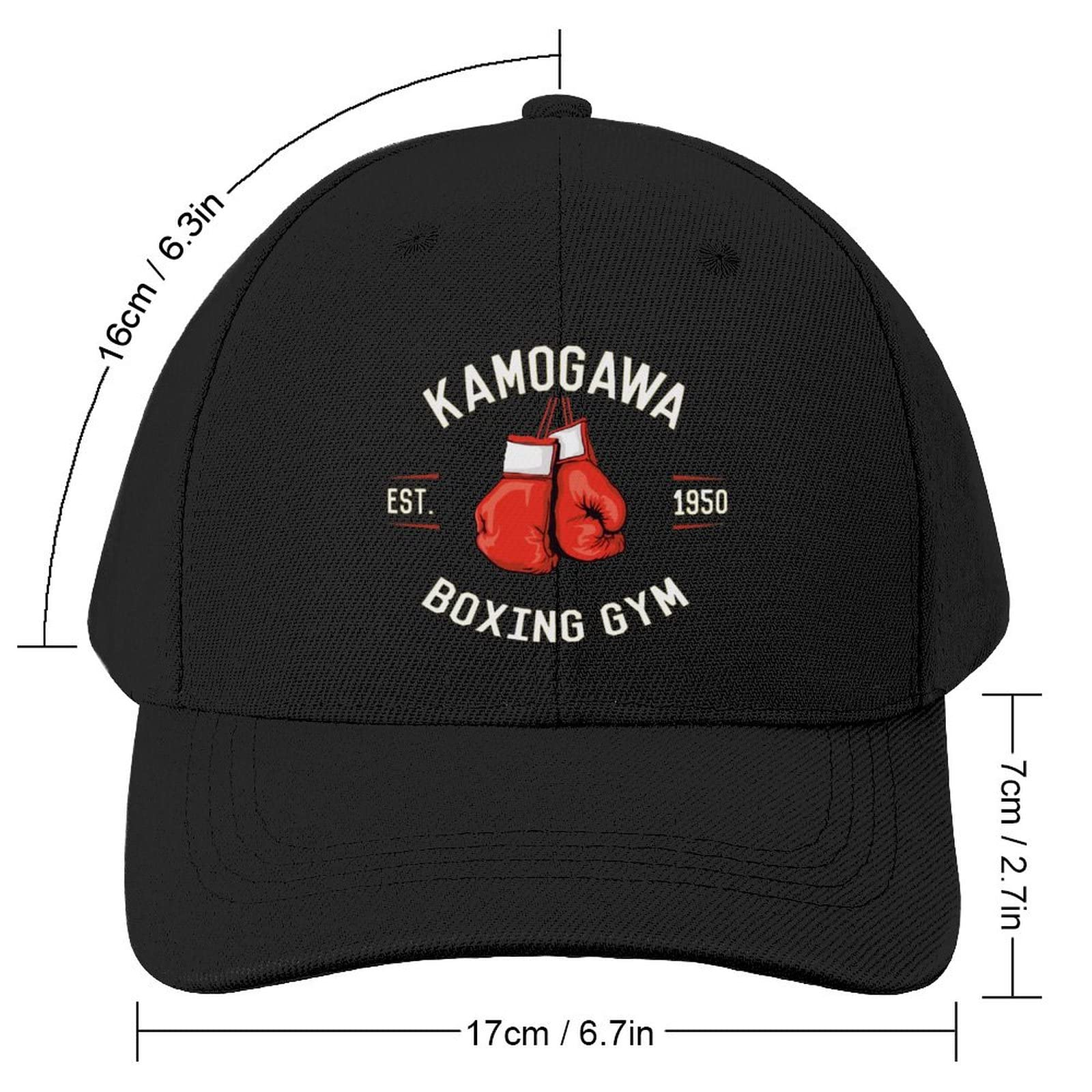 28 Anime Hajime No Ippo Kbg Design Logo Cap Embroidery Dad Cotton Hat Adjustable Baseball Caps for Men Black
