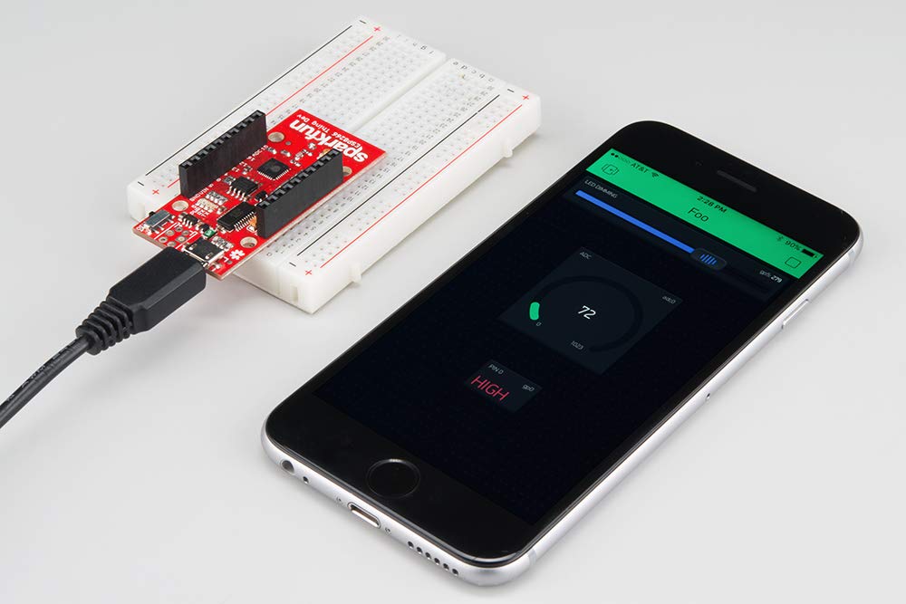 SparkFun ESP8266 Thing - Dev Board - WiFi-enabled microcontroller compatible with Arduino for Internet of Things WiFi Development On-board FTDI USB-to-Serial converter PCB trace antenna U.FL connector