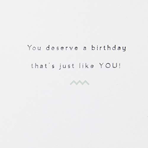 Hallmark Signature Birthday Card (Magical Unicorn)