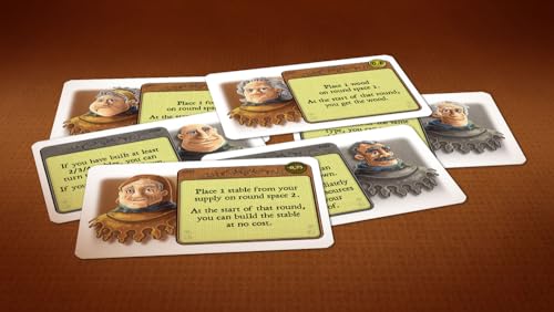 Agricola (Revised Edition) Consul Dirigens Deck Expansion | Farming Strategy Game | Advanced Board Game | Ages 12+ | 1-4 Players | Avg. Playtime 90 Mins | Made by Lookout Games, Multicolor (LK0142)