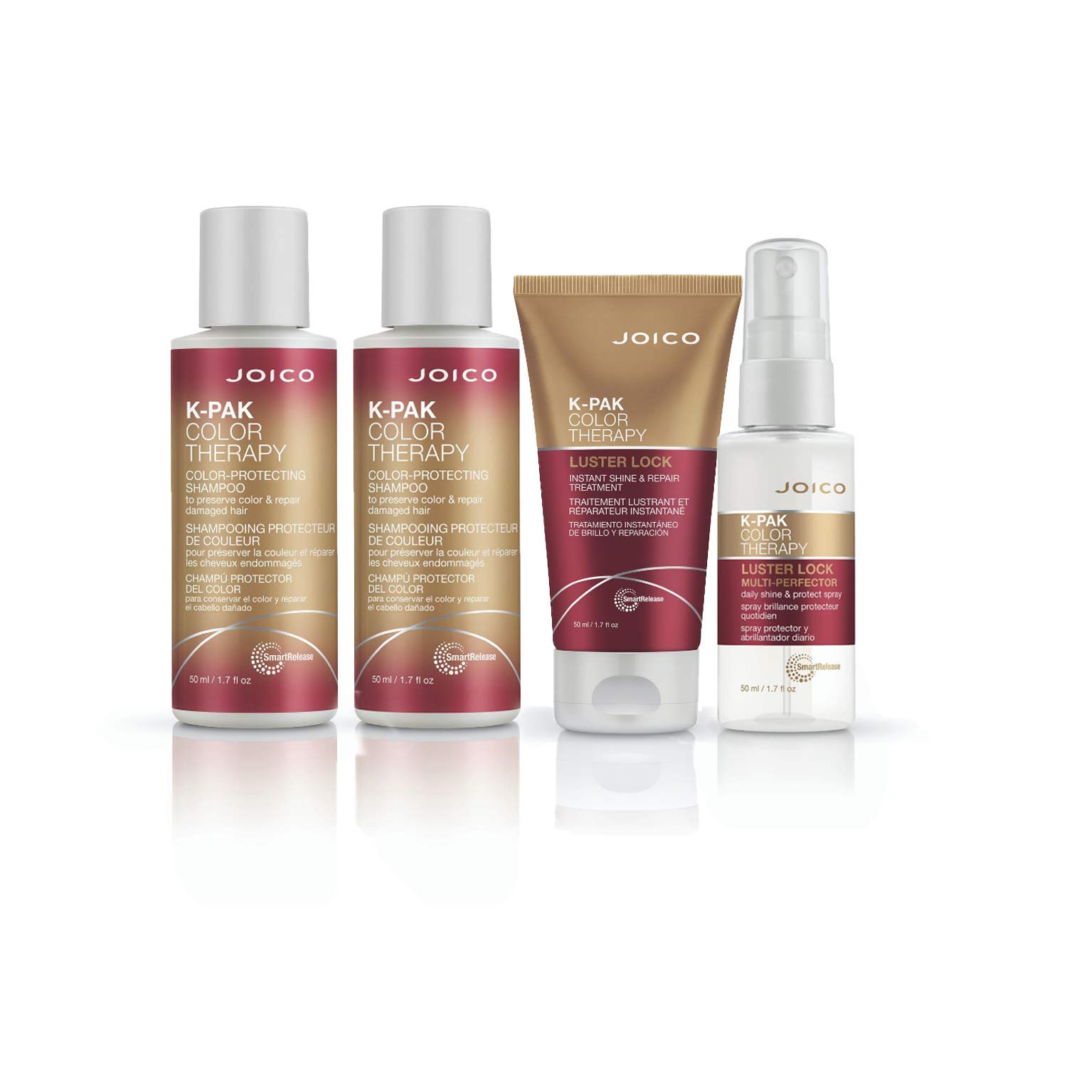 Joico K-PAK Color Therapy Hair Regiment Mini Set for Color Treated Hair