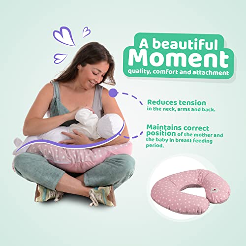 Amamantas Nursing Pillow and Positioner for All Stages of The Babies. Include Pillow and Washable Cotton Cover