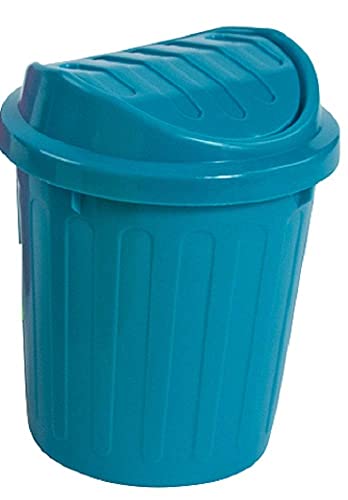 Desktop Mini Trash Can Rubbish Bin with Swing Lid