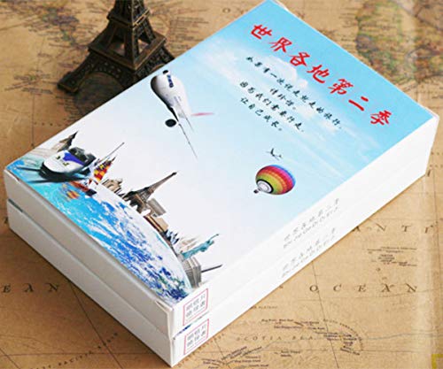 HOSTEESSCHOICE Beautiful Postcard set of 30 Post card variety pack World travel sites ,4 x 6 Inches, world B