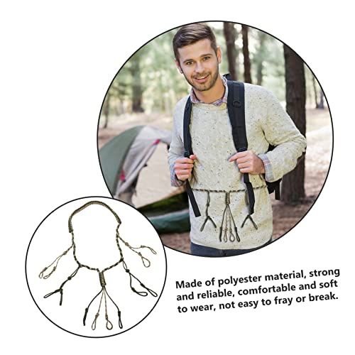Abaodam 5pcs Collar Cellphone case Holder Whistles Wrist Braided Strap Whistle Hanging Rope Cell Phone Stand Holder Phone Holder Stand Wrist Key Holder Hanging Rope for Hiking Pala