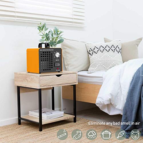 ELINP Industrial Ozone Generator 10,000 mg/h High Capacity Commercial Ozone Machine Odor Removal Deodorizer Ozonator for Home, Cars and Pets