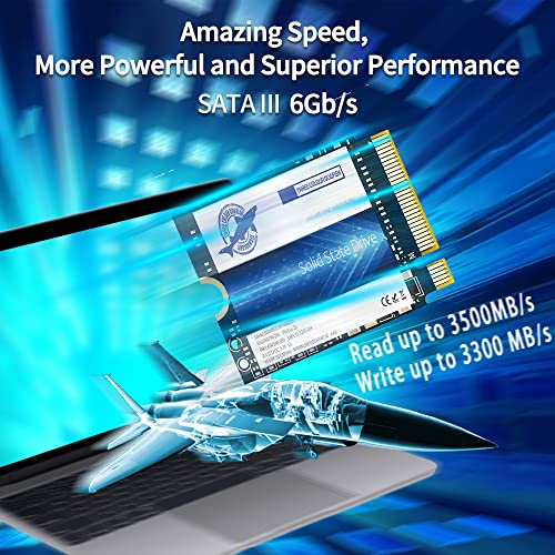 Dogfish SSD M.2 2230 NVMe PCIe 4.0 256GB 3D TLC NAND Gaming Internal Solid State Drive for Steam Deck PS5 Surface Pro Laptop Desktop (M.2 2230 NVMe 4.0, 256GB)
