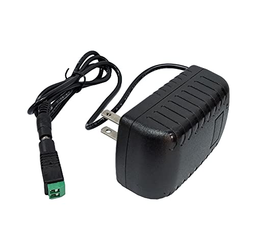 Jieyitech 5V 3A 15W Power Supply AC 100-240V to DC 5V AC Adapter Transformer Converter Charger 5.5x2.1mm Plug for LED Pixel Strip Light CCTV Camera Security System Computer Project