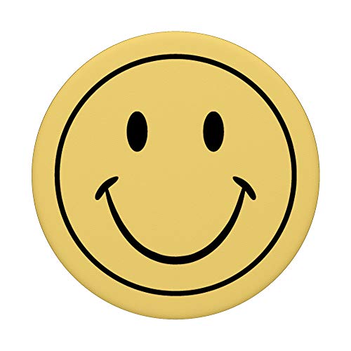 HAPPY FACE - SMILE - RETRO 70'S GRAPHIC PopSockets PopGrip: Swappable Grip for Phones & Tablets