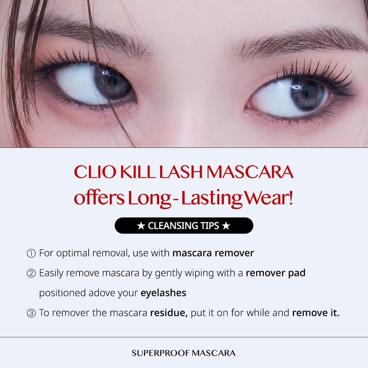 CLIO Kill Lash Superproof Mascara (02 VOLUME CURLING BLACK)