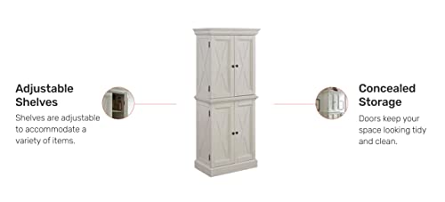 Homestyles Mountain Lodge kitchen-pantries, Off White
