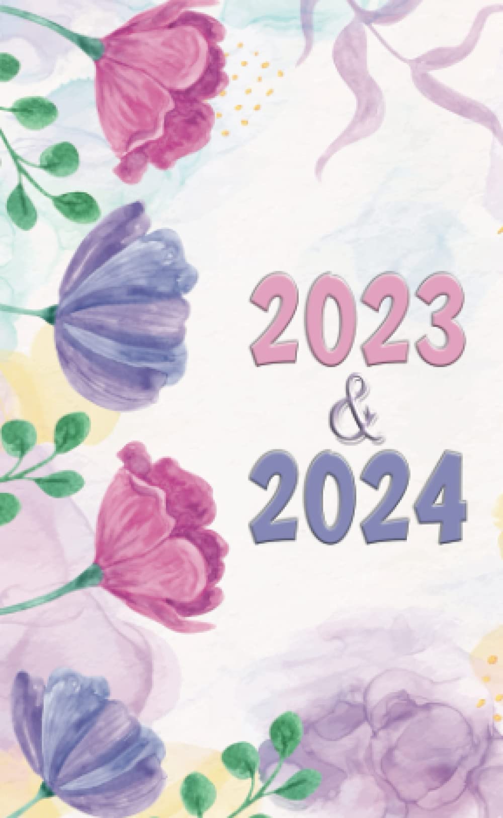 2023 & 2024: 2 Year Small Monthly Pocket Calendar Planner for Purse. January 2023-December 2024 Schedule and Agenda Organizer.