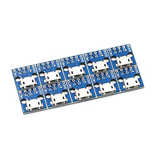 5Pcs CJMCU Micro USB Board Power Adapter 5V Breakout Switch Interface Module for Arduino