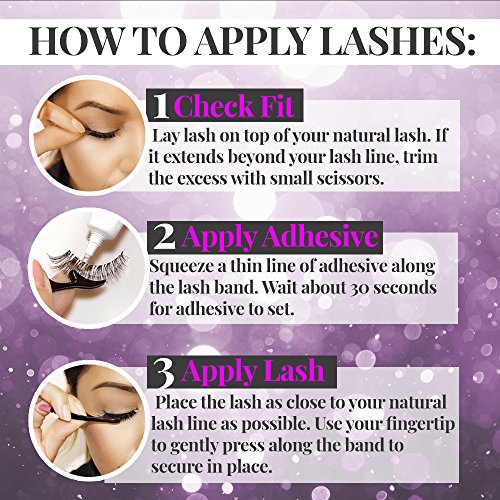 Ardell "Best Of" Glamour Variety Pack of False Eyelashes, 4 Pairs of Glamorous Fake Eyelashes
