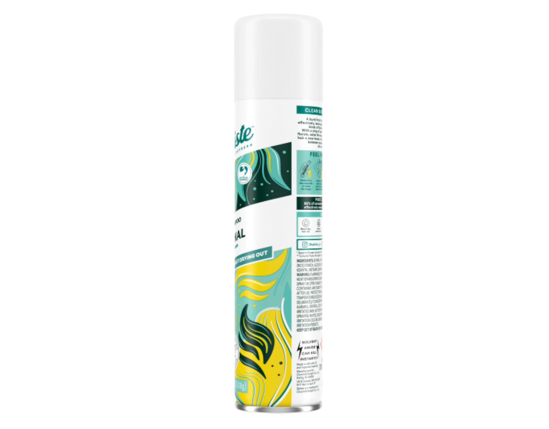 Batiste Shampoo Dry Original 6.73oz (2 Pack)