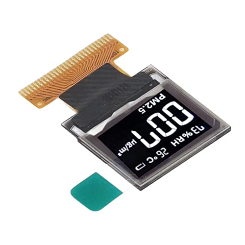 28PIN LCD Display Screen, 64x48 0.66in Clear White Displaying Bright 28PIN Organic Light Emitting Diode Display Self Illuminated 4Pcs for Maintenance