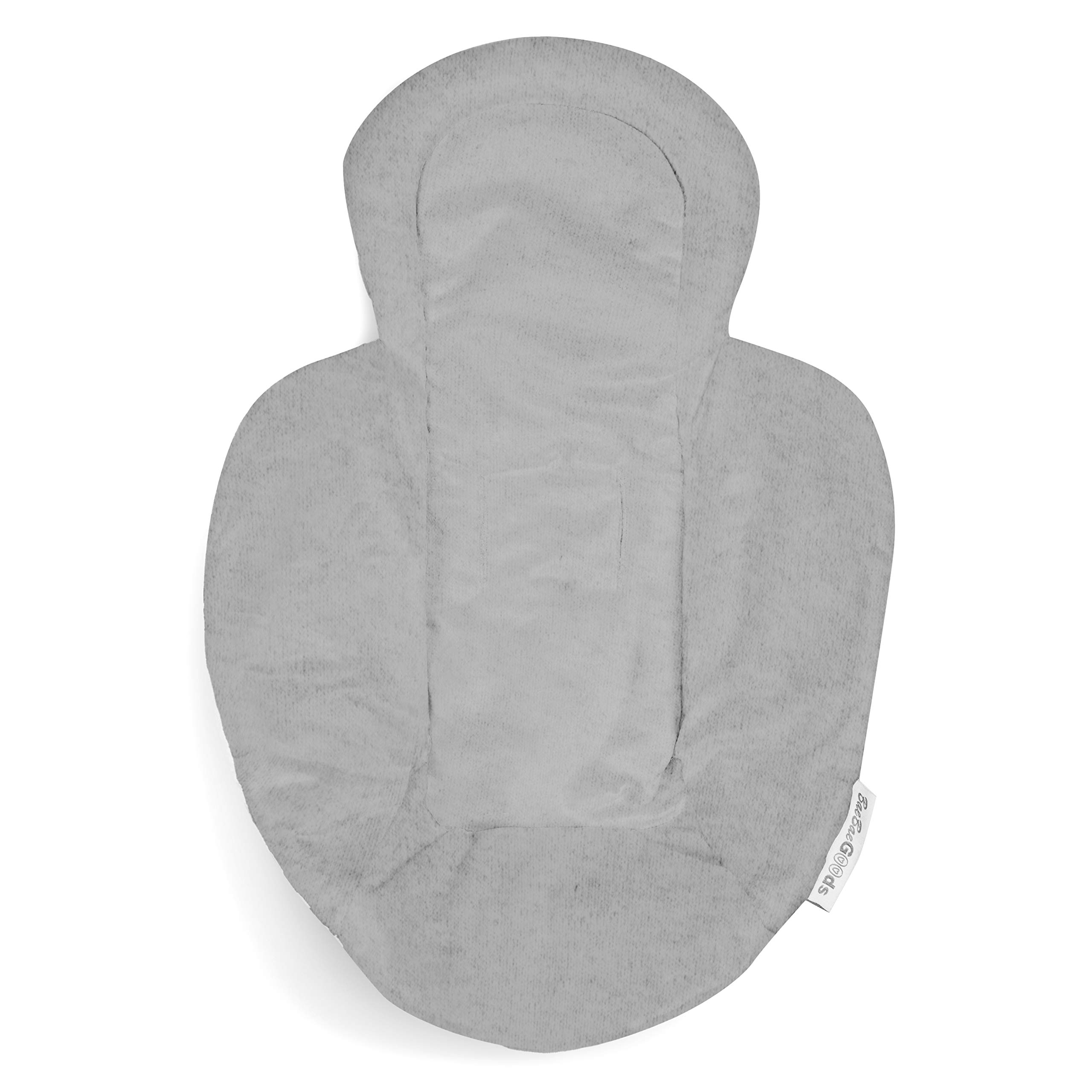 Infant Insert Compatible with 4Moms Mamaroo & Rockaroo – Car Seat Insert 2 Pack – Reversible Infant Car Seat Insert – Rockaroo & Mamaroo Newborn Insert – Soft Plush Minky Car Seat Head Support Insert