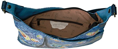 Anna by Anuschka V Top Multi-Compartment Crossbody, Love in Paris