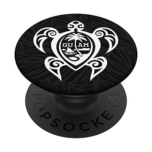 Guam Island Turtle PopSockets PopGrip: Swappable Grip for Phones & Tablets
