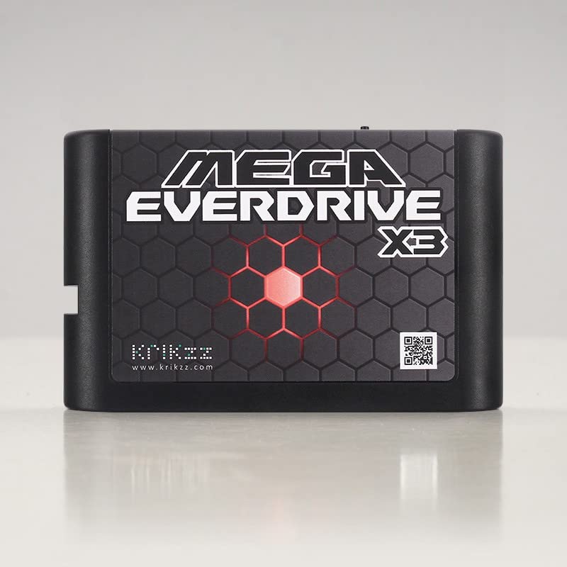 32GB Micro SD Card for Mega Everdrive X7/X5/X3 Full Genesis & Master System Collections, Plug n Play, Preloaded; Mega Everdrive cartridges, Genesis & Master System Consoles are NOT Included.