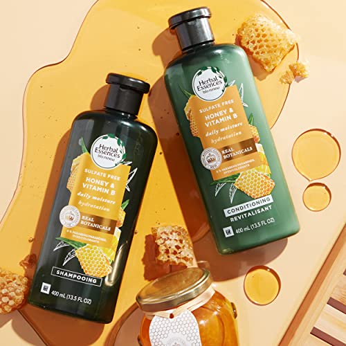 Herbal Essences Bio: Renew Sulfate-Free Honey & Vitamin B Conditioner, 13.5 Fl Oz, 5.523 Fl Oz