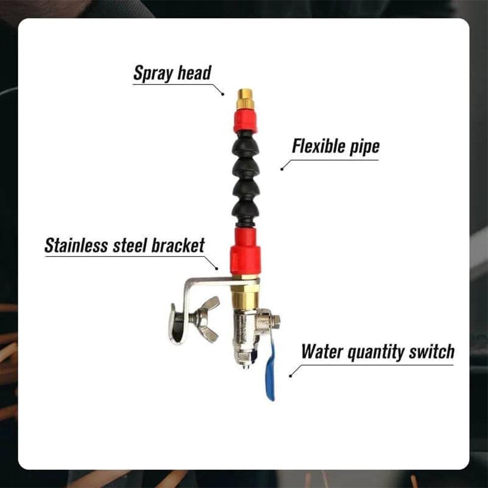 2023 New Cutting Machine Misting System Water Sprayer - Marble Brick Tile Cutting Machine Grinder, Dust Remover Water Sprayer for Cutting Machine (Sprayer Only)