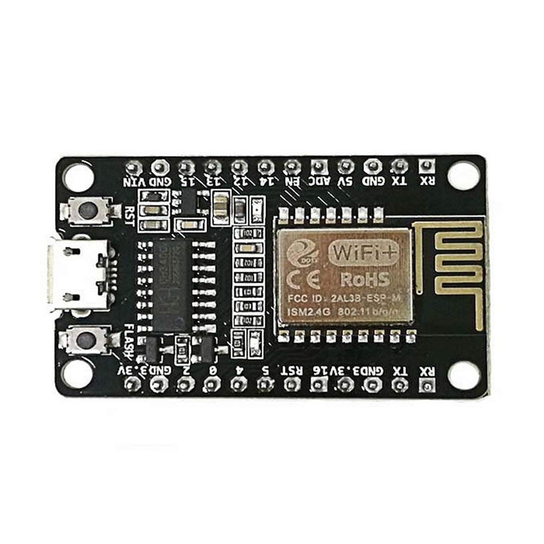 Hailege 2pcs ESP8285 ESP-M2 CH340 Development Board WiFi Serial Port Module CH340 Compatible with ESP8266