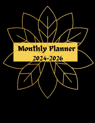 2024-2026 Comprehensive Monthly and Weekly Planner: Three Year Calendar, 36 Months schedule and Organizer from January 2024 to December 2026. Size 8. 5x11,100 pages