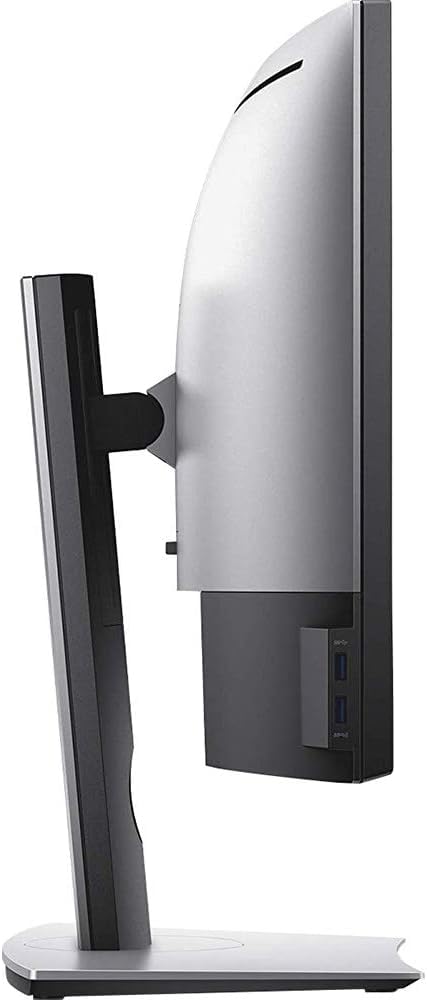 Dell U3419W Ultrasharp 34-Inch WQHD (3440x1440) Curved IPS USB-C Monitor, Black (Renewed)