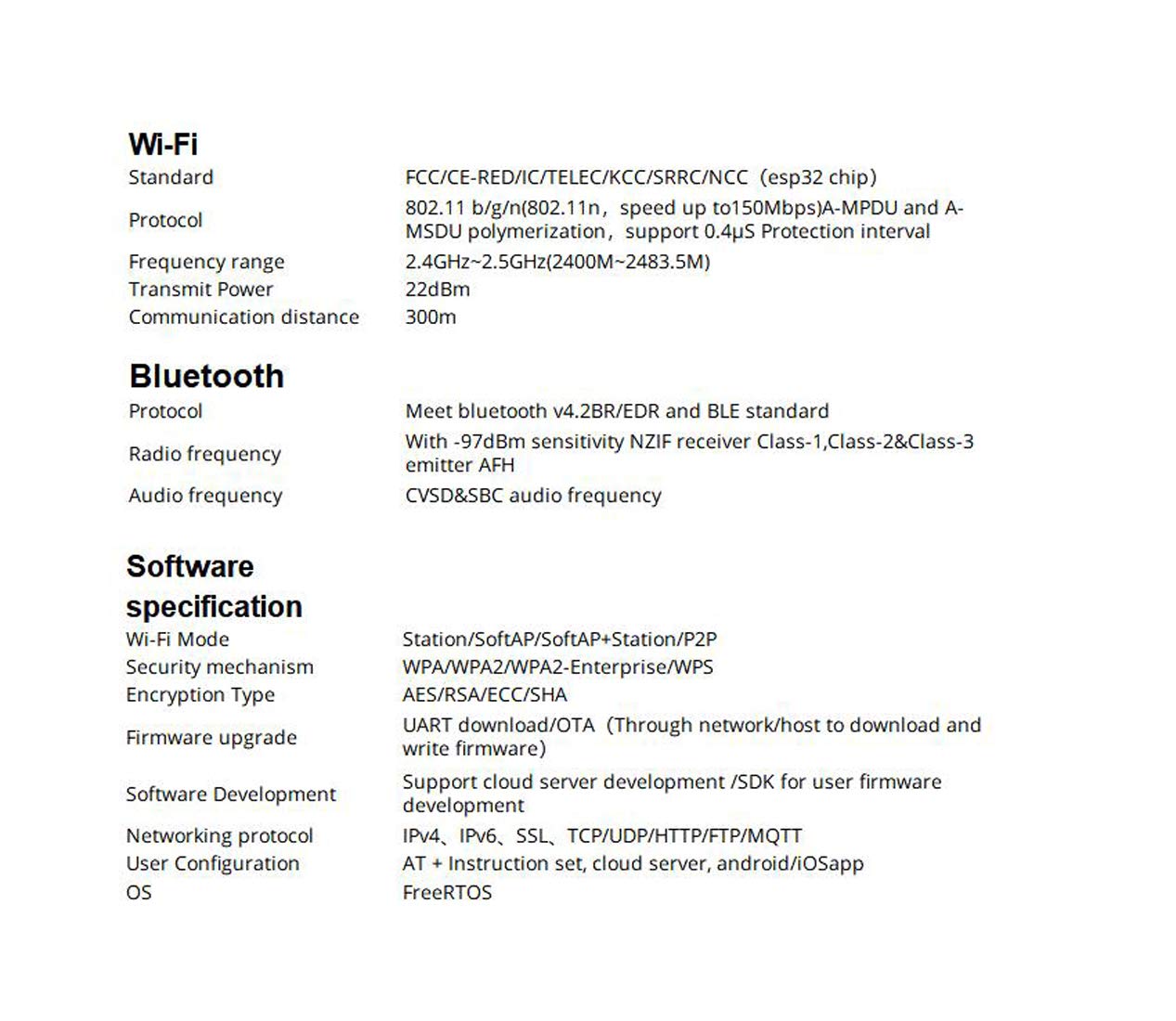 Hailege ESP32 LCD WiFi Kit ESP-32 1.14 Inch LCD Display WiFi+Bluetooth CP2104 USB Type-C Internet Development Board for Arduino ESP8266 NodeMCU