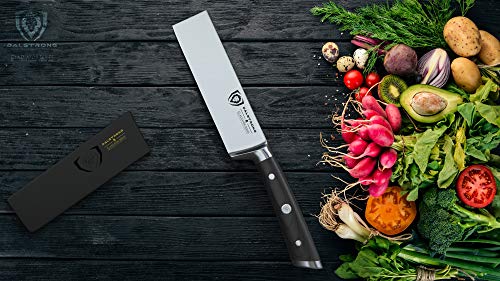 Dalstrong Gladiator Elite Series Forged High Carbon German Steel Produce Kitchen Knife, 6 Inches, Sheath Included