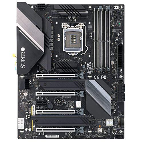 Supermicro C9Z490-PGW Desktop Motherboard - Intel Z490 Chipset - Socket LGA-1200 - ATX