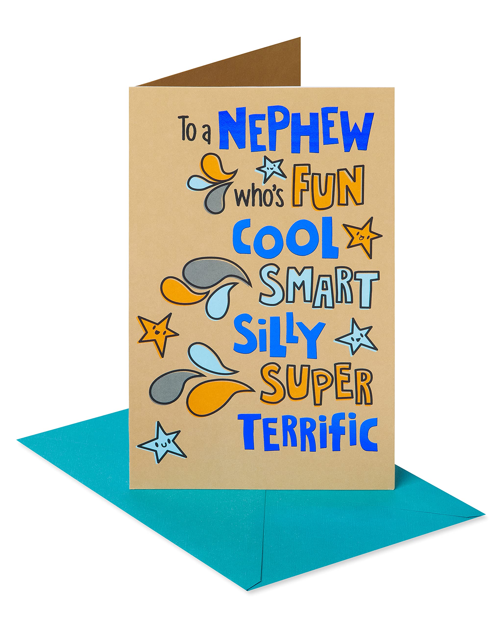 American Greetings Birthday Card for Nephew (Super Terrific)