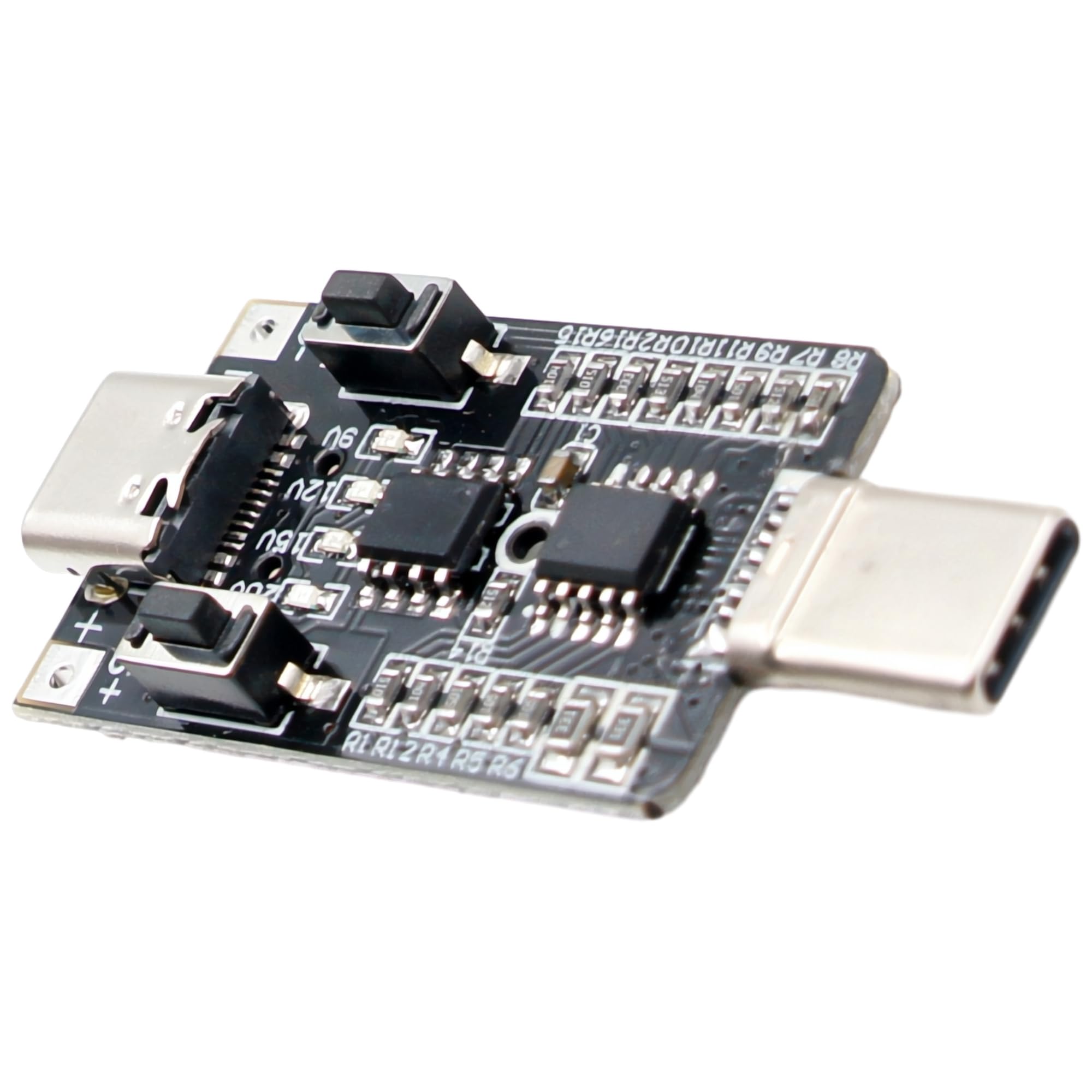 JacobsParts USB C PD DC Voltage Trigger Test Module 9V 12V 20V Adjustable Power 5A 100W E-Mark Type-C