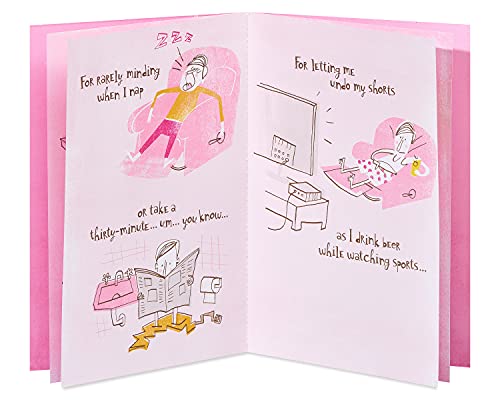 American Greetings Birthday Card for Wife (Grateful Husband)
