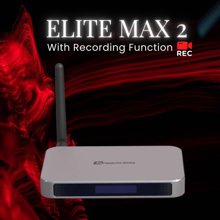 2023 Elite Max 2 Series 4Gb 128GB Android 11 IP TV Box New Technology (Comes with The Newest Update)