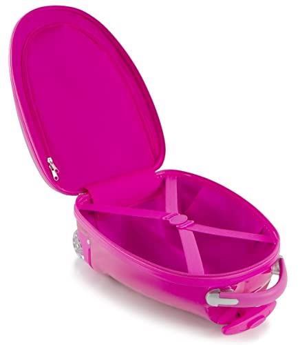 Heys Nickelodeon Paw Patrol Egg Shape Reversed-Curve Handle Durable Lightweight Fully-Lined Colorful Interior with Double Interlocking Straps Kids Luggage
