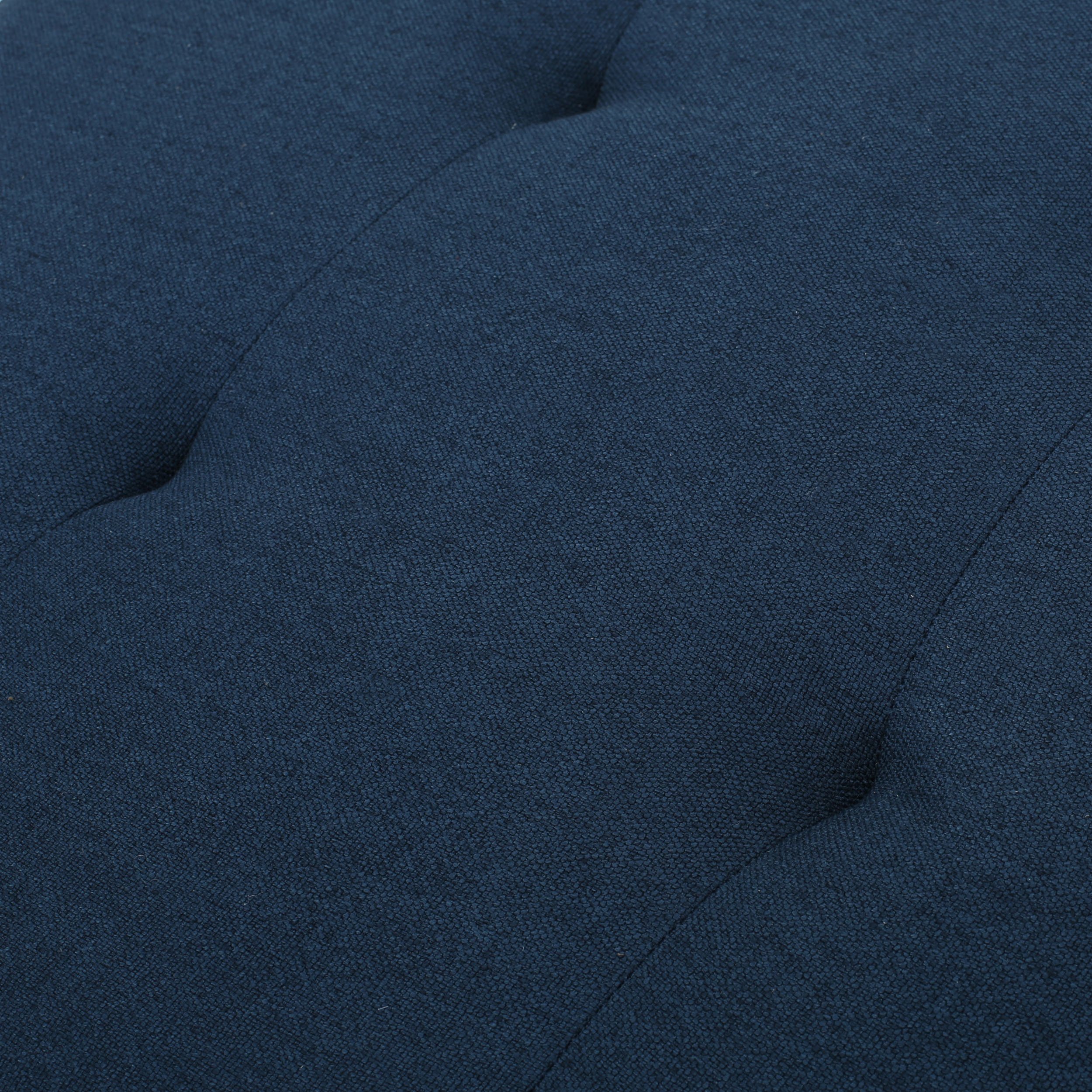 Christopher Knight Home Zahra Ottoman, Dark Blue