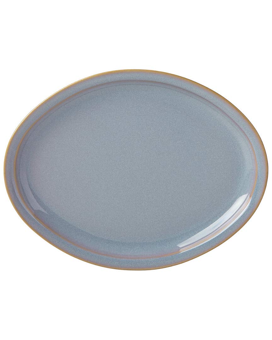 Dansk Haldan 14" Oval Serving Platter, 3.15 LB, Blue