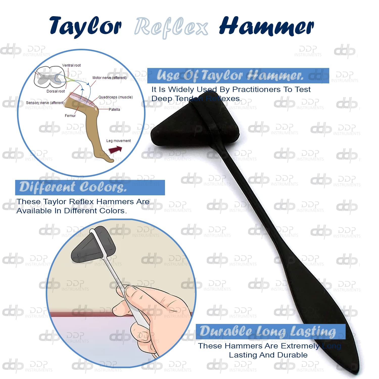 DDP Taylor Percussion Hammer with Stealth Full Black
