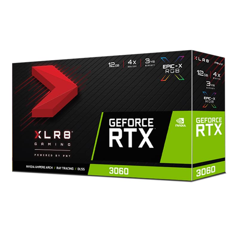 PNY GeForce RTX 3060 12GB XLR8 Gaming Revel Epic-X RGB Dual Fan Graphics Card ?
