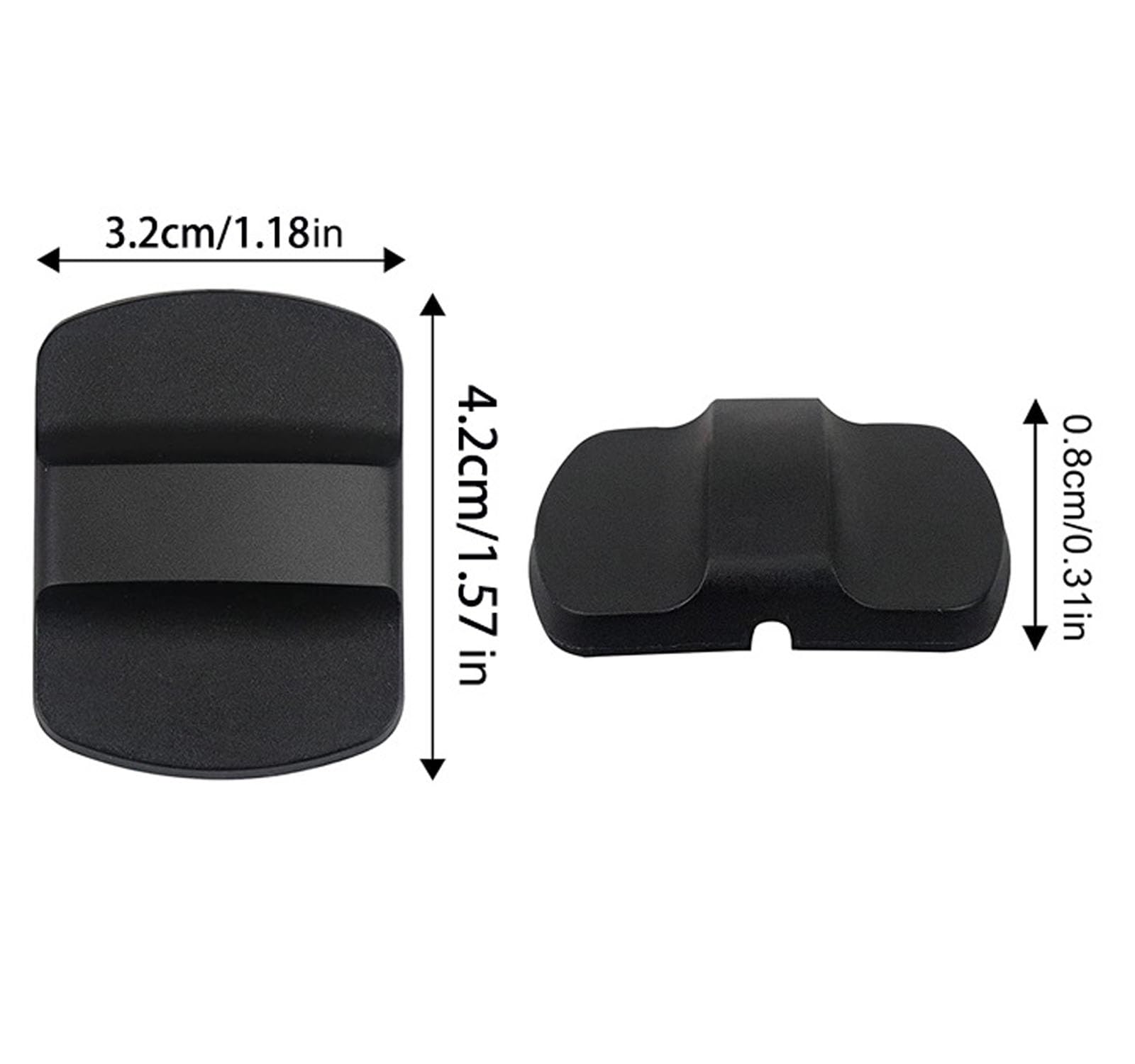 20oz Magnetic Tumbler Lid 2Pack,Compatible with Ozark Trail,Old Style Rtic,YETI Rambler and More,Magnetic Slider Switch Spill Proof Tumbler Cover (2 Pack, Black)