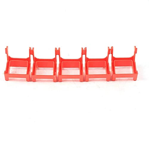 Ggeresulie Spray Bottle Storage Rack Abrasive Wall-Mounted Rail shelf Car Beauty Shop Accessory Display Auto Cleaning Detailing Tools Organizer For Wall Mounted, black,red, 22 x 4.7 x 5 inches
