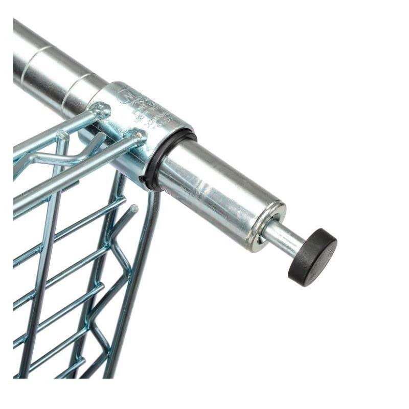 Economy Wire Shelving Starter Unit, 4 Tier, Zinc Chromate, 18"W, x 36"L, x 74"H